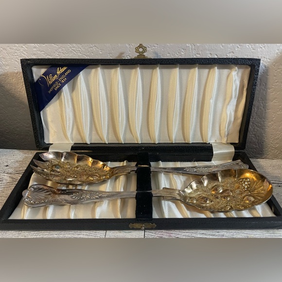 Sheffield | Dining | Vintage Sheffield England William Adams Serving ...
